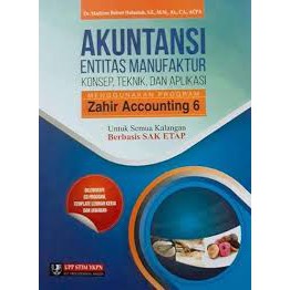 Jual Akuntansi Entitas Manufaktur - Konsep Teknik Dan Aplikasi ...