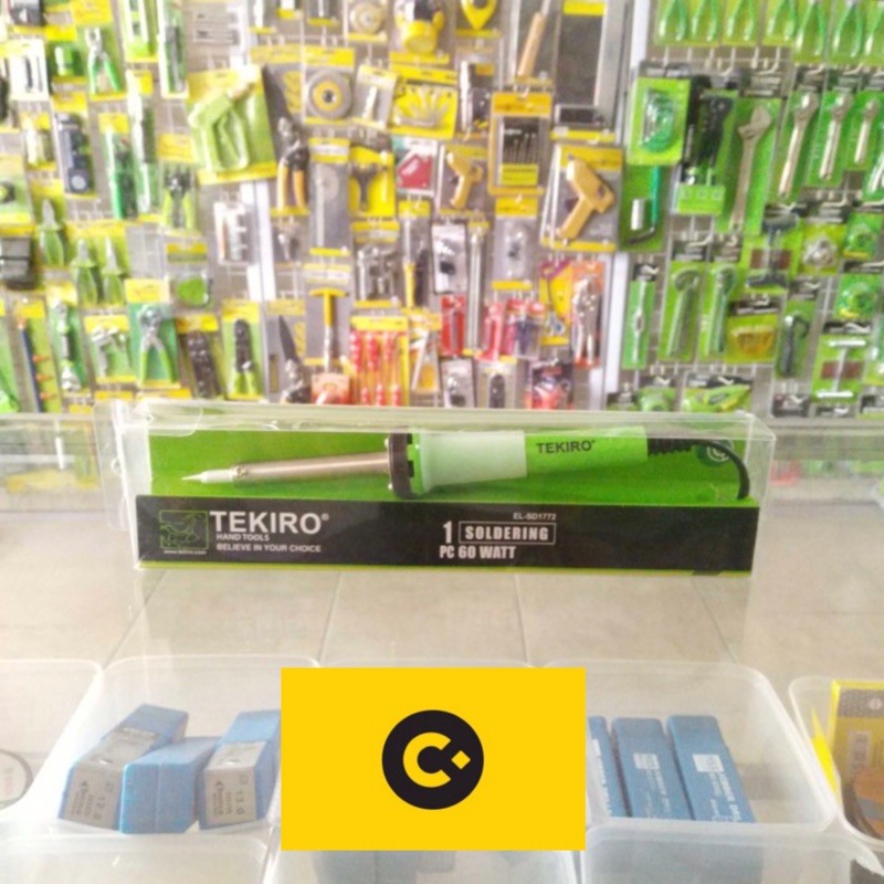 Jual SOLDER TEKIRO 60W 60 WATT SOLDERAN TIMAH SOLDERING IRON ALAT PATRI ...