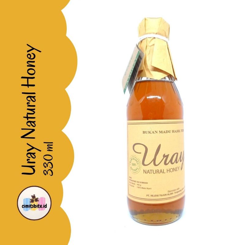 Jual Madu Uray Natural Honey 330ml, 450 gr | Shopee Indonesia