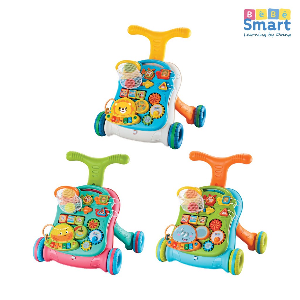 Jual SPD58 BEBE SMART MAGICAL FUN WALKER PUSH WALKER AND LEARNING TABLE ...