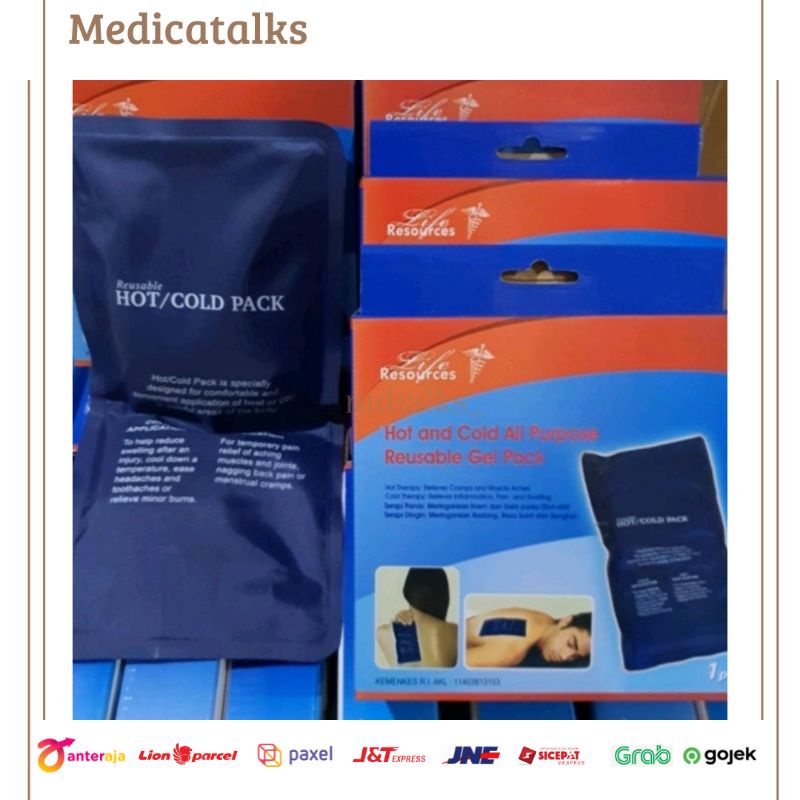 Jual HOT COLD PACK GEL / ALAT KOMPRES PANAS DAN DINGIN GEL | Shopee ...
