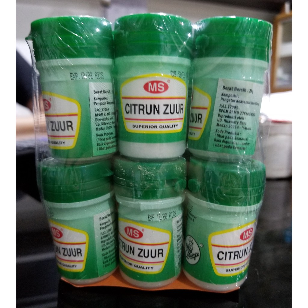 Jual Citrun Zuur " MS " 25gr | Shopee Indonesia