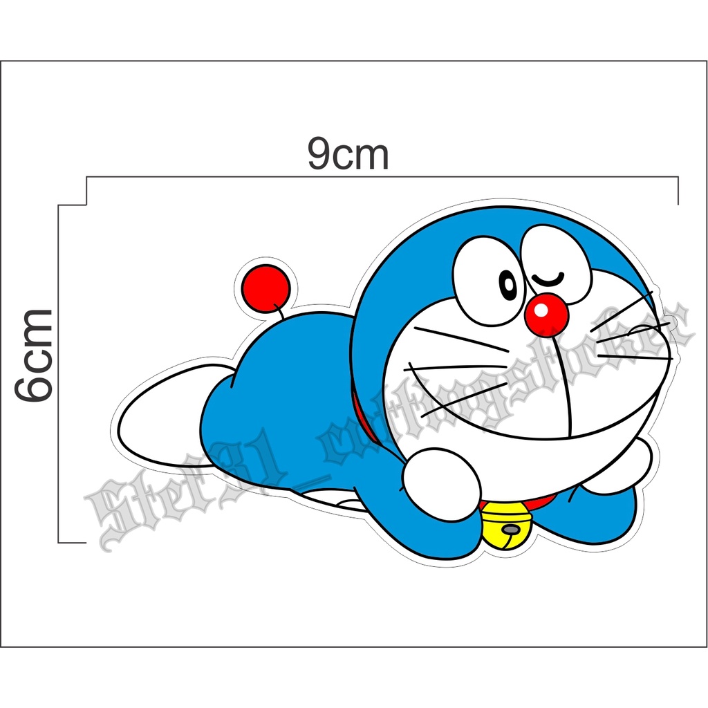 Jual Sticker printing gambar doraemon, stiker doraemon | Shopee Indonesia