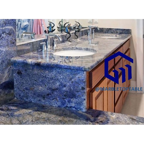 Jual Kitchen Set Table | Volga Blue Granite | Granit Import | Granit ...