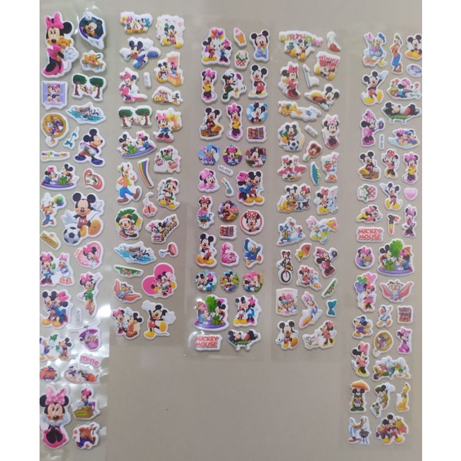 Jual Stiker timbul MICKEY MINNIE MOUSE | Shopee Indonesia