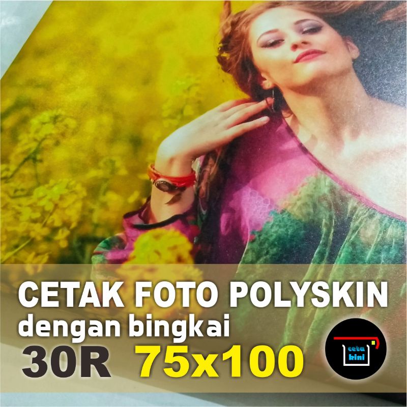 Jual Cetak Foto Photo Semi Kanvas Canvas Polyskin 30R Bingkai | Shopee ...