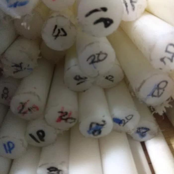 Jual nylon / Pe batangan rod as 20mm X 1meter | Shopee Indonesia