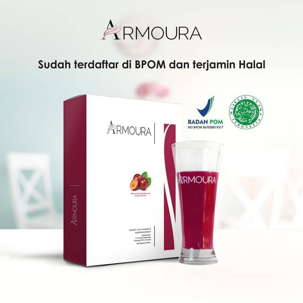 Jual Halal dan Terjamin Armoura Fresh 15 Sachet Tercantik Healthy ...