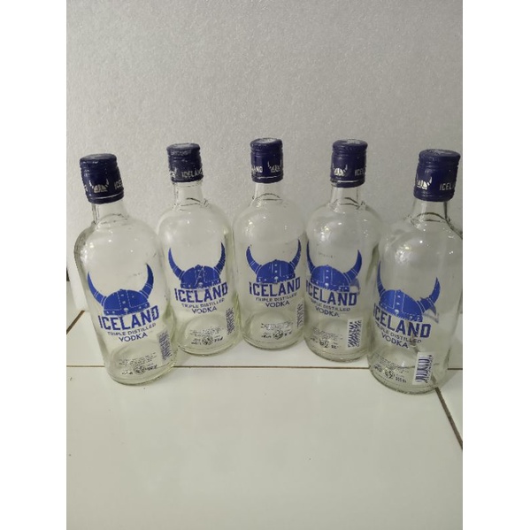 Jual Botol miras iceland vodka botol bekas minuman vodka botol vodka ...