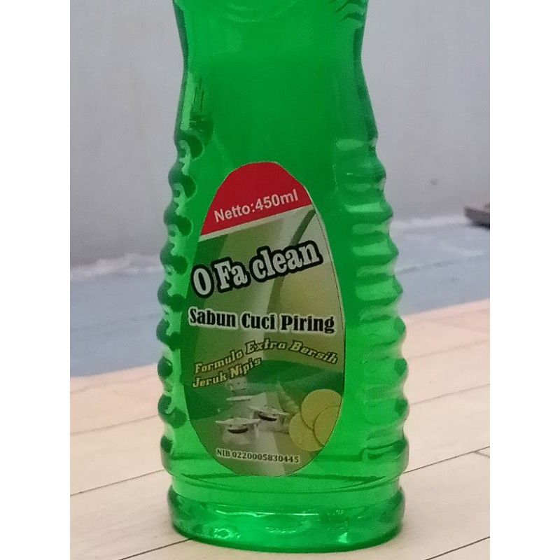 Jual sabun cuci piring O'fa clean 450 ml bersih dan wangi dong pastinya ...