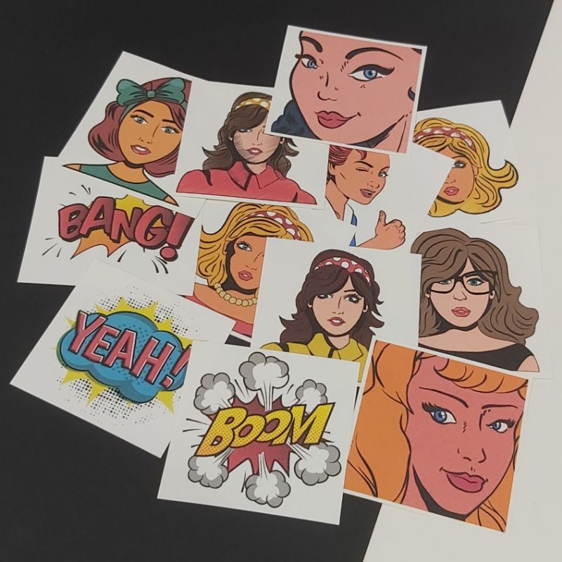 Jual Stiker Komik | Comic Stickers | Shopee Indonesia