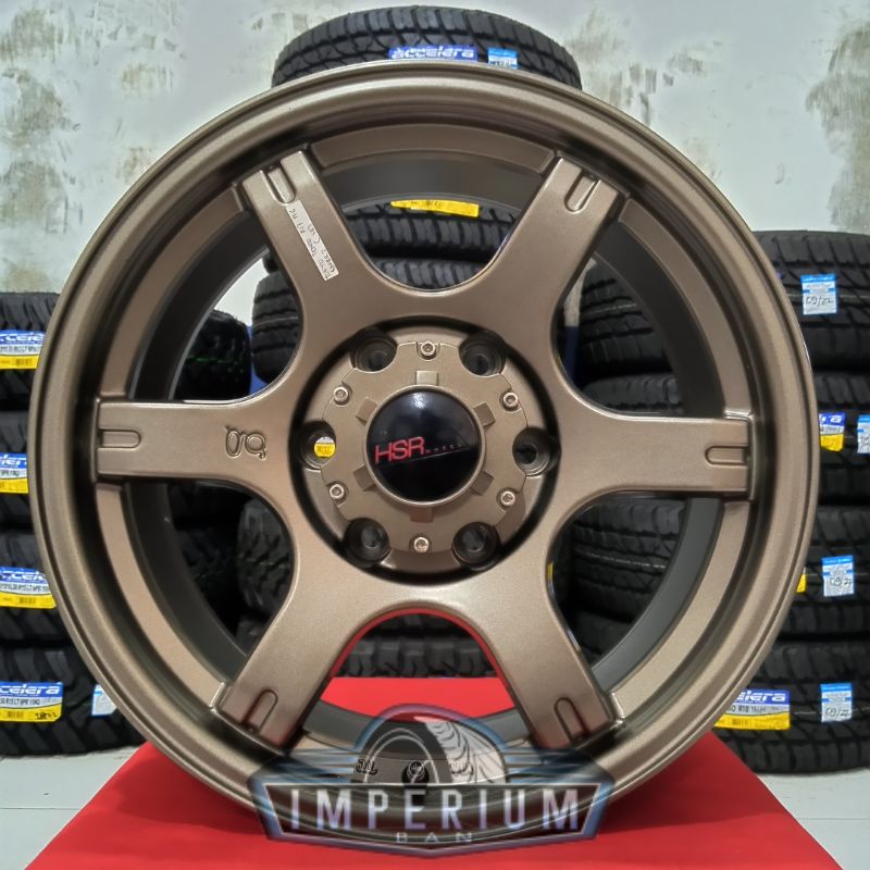 Jual Velg Mobil Tipe Te37 Ring 17 HSR Tokyo R17 Lebar 7,5 Pcd 6x139,7 Untuk Mobil Pajero Sport ...
