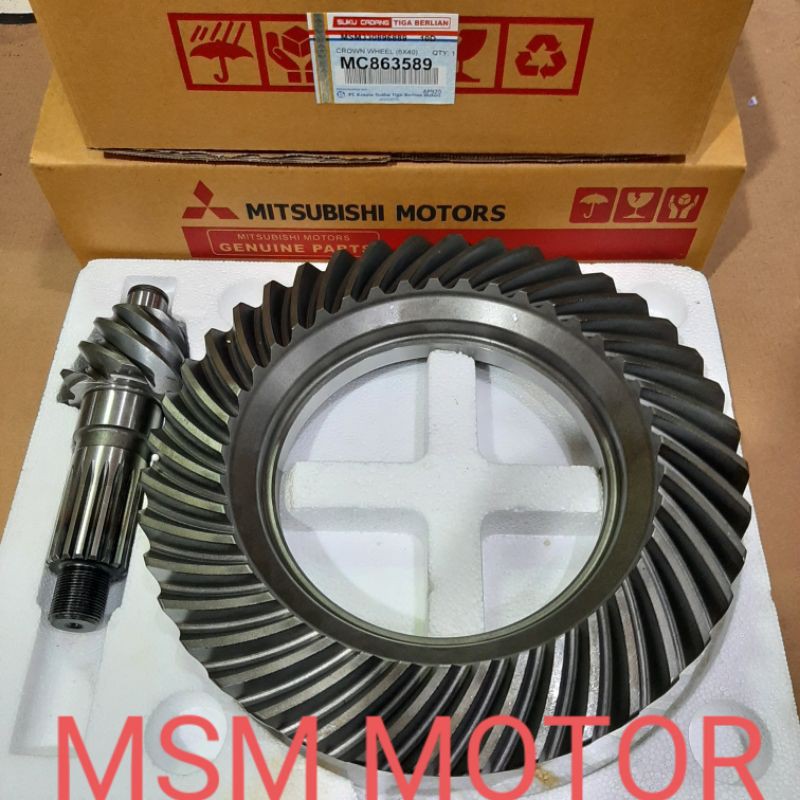 Jual GEAR SET GIGI GARDAN CROWN WHEEL PS120 MITSUBISHI PS 120 6X40 OEM ...