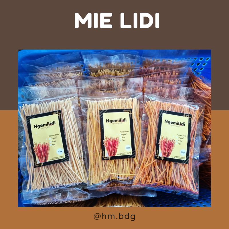 Jual Mie Lidi | Jajanan Jadul | Mie Lidi 70 Gram | Shopee Indonesia