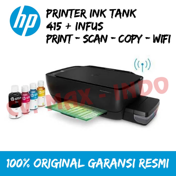 Jual HP PRINTER INK TANK 415 + INFUS | Shopee Indonesia