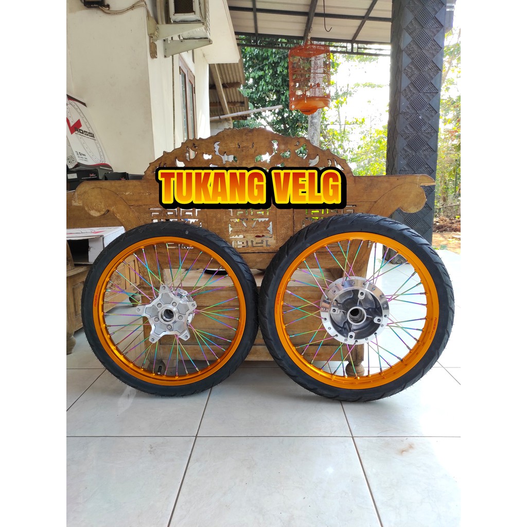 Jual VELG JARI JARI CBR 150 FACELIFT DAN CB150R NEW LED RING 17 FULL ...