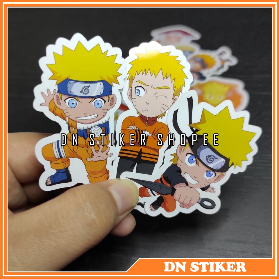 Jual stiker anime naruto Stiker kertas karakter naruto 15 pcs sticker ...