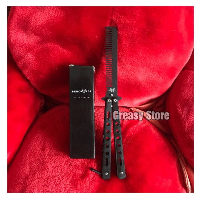 Jual BENCHMADE ORIGINAL Butterfly Comb Sisir Lipat Pomade | Shopee ...