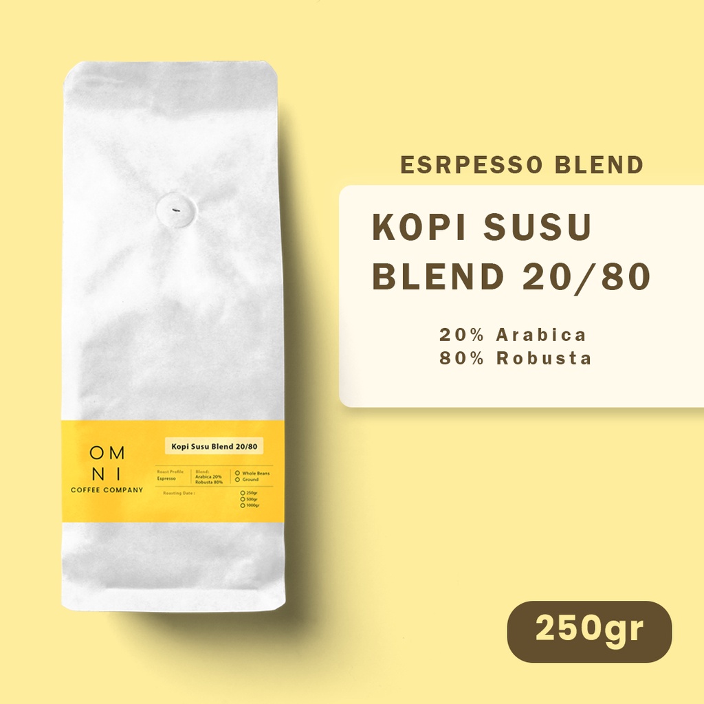 Jual Biji Kopi House Blend 20/80 Espresso 250gr (Biji / Bubuk) | Shopee ...