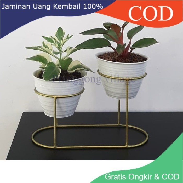 Jual Standing Planter / Pot Bunga Minimalis / Pot Bunga Standing / Rak ...
