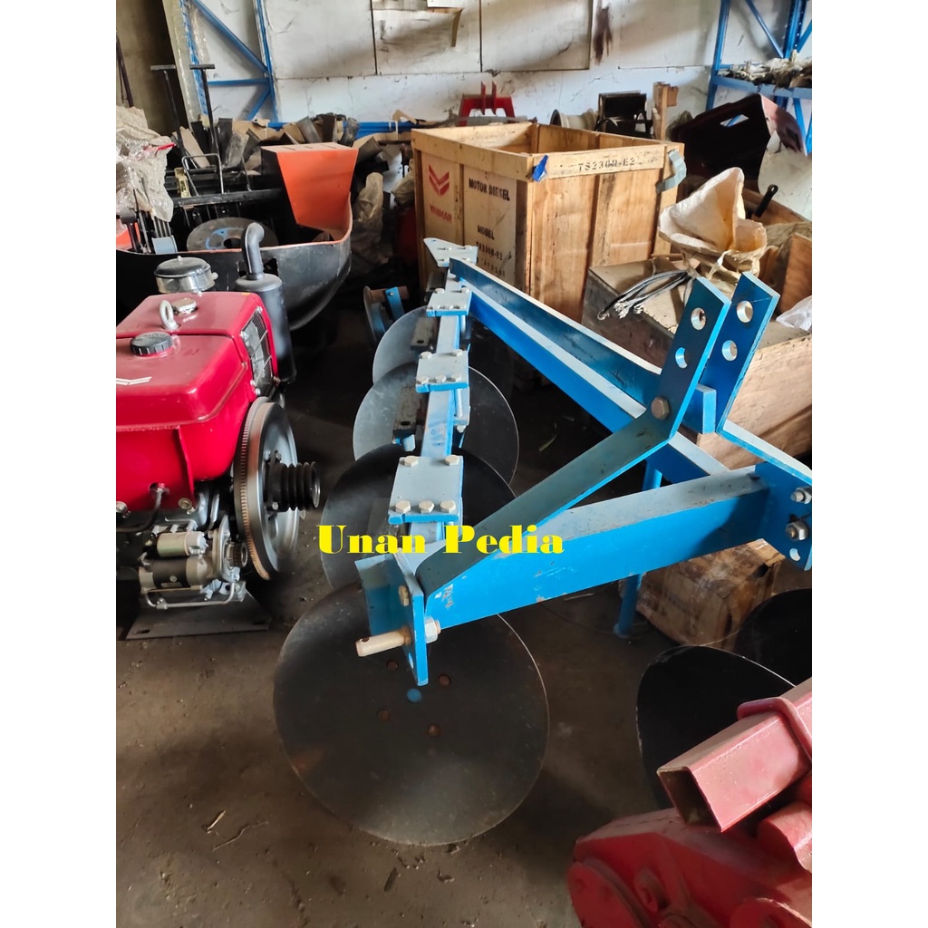 Jual Mesin Disc Plow (Bajak Piringan) Traktor 25 HP / Implement Traktor ...