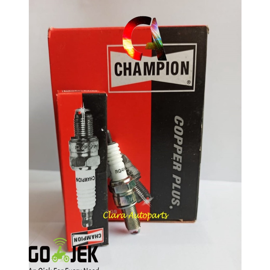 Jual BUSI CHAMPION RG4HC BUSI KARISMA SUPRA X 125 VARIO NMAX R15 VIXION ...