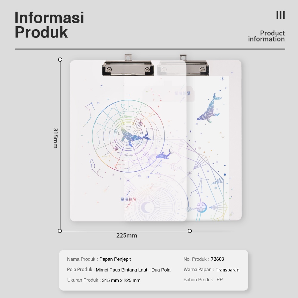 Jual Deli Vertical Clipboard Papan Jalan A4 72603 | Shopee Indonesia