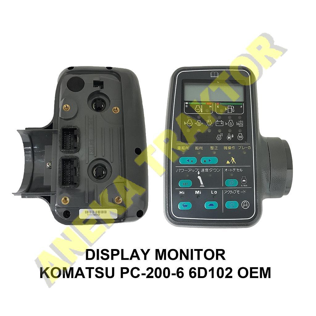 Jual DISPLAY LAYAR MONITOR KOMATSU PC200-6 6D95 6D102 7834-77-3002 ...