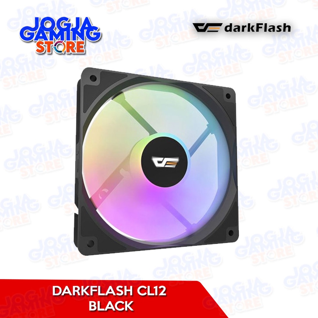 Jual DARKFLASH CL12 Rainbow LED 120mm Fan Case | Shopee Indonesia