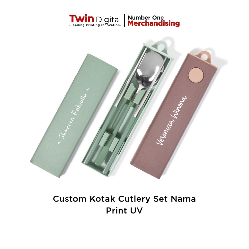 Jual Twindigital Alat Makan Stainless / Sendok Garpu Sumpit Bisa Custom ...