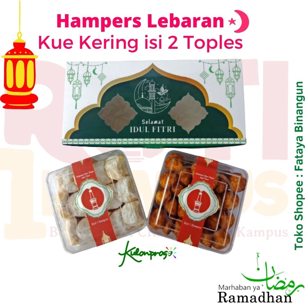 Jual Hampers Lebaran Kue Kering Isi 2 Toples Parcel Hantaran Parsel ...