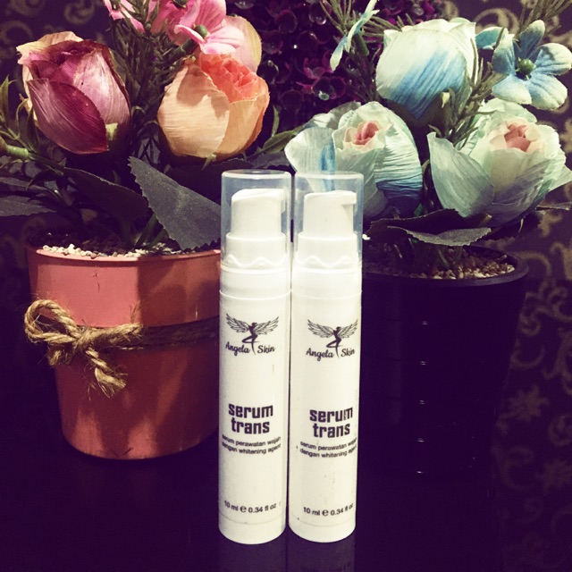 Jual Angela Skin Serum Trans With Whitening Angent | Shopee Indonesia