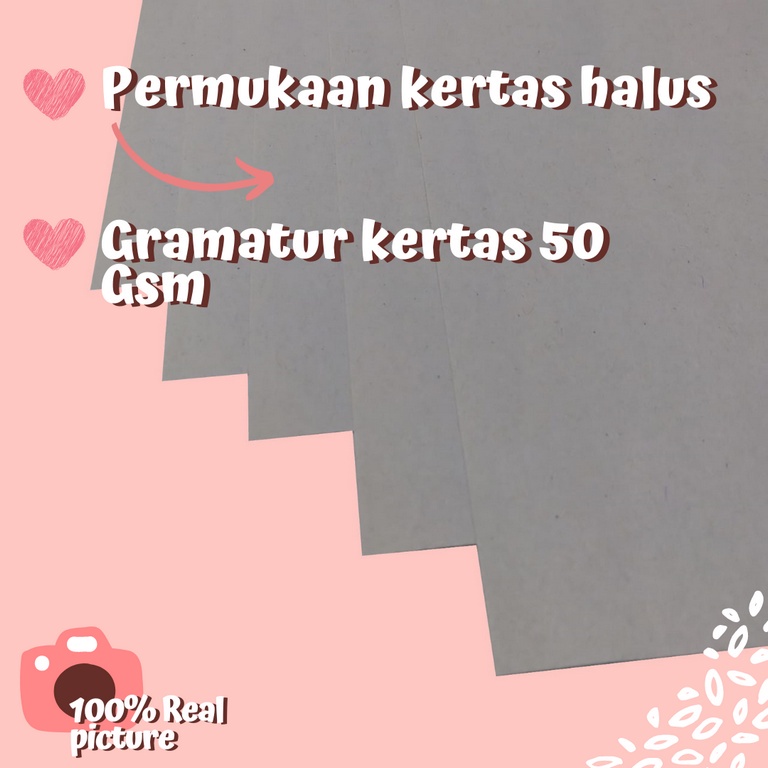 Jual Kertas Buram Koran 50 gsm F4 Original dan bagus original terbaik ...