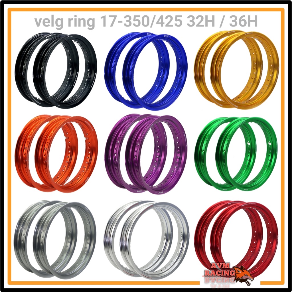 Jual velg scarlet - pelak pelek tapak lebar / pelek supermoto crf klx ...