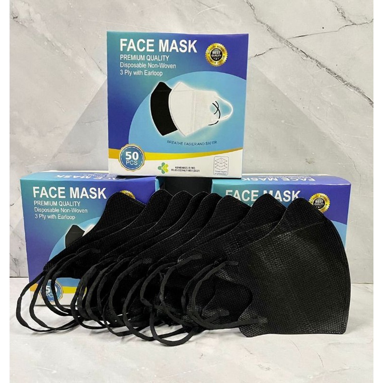 Jual Masker duckbil dos biru isi 50 pcs | Shopee Indonesia