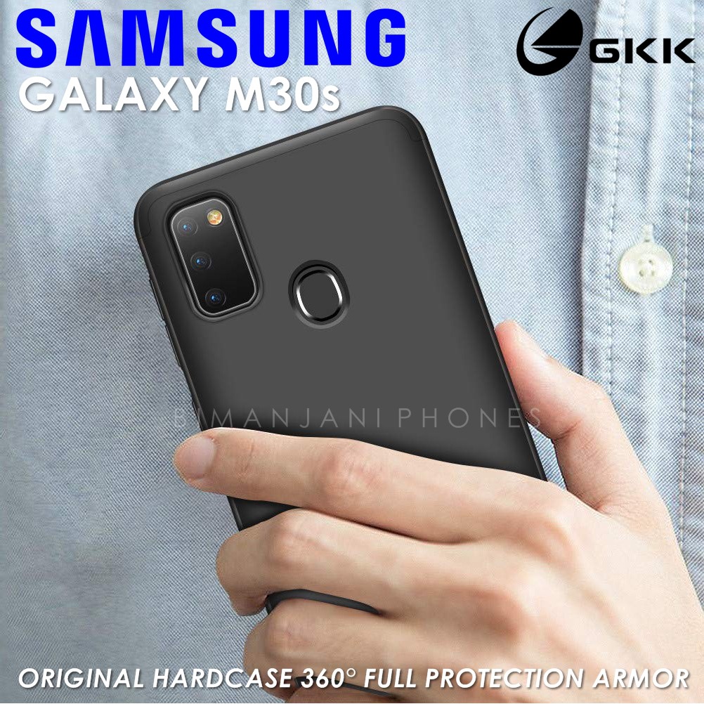 Jual Samsung M21 Samsung M30s Hard Case 360° Full Protection 3in1 Full ...