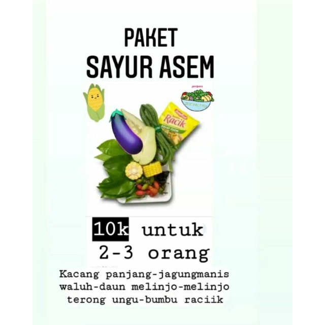 Jual paket sayur asem siap masak | Shopee Indonesia