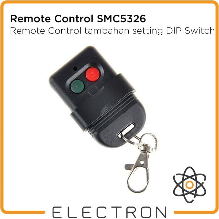 Jual Remote Control SMC5326 Gerbang Pagar Otomatis Gate 330MHz DIP Switch Remot Gerbang Pintu ...