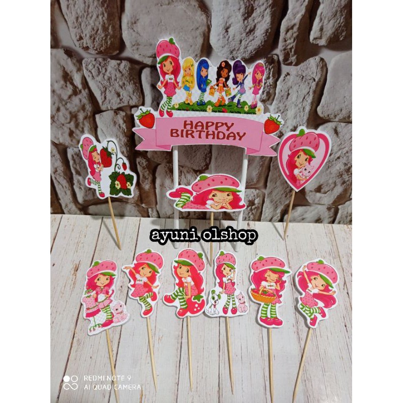 Jual topper strawberry girls | Shopee Indonesia