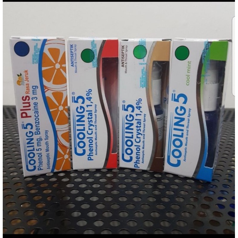Jual COOLING 5 plus spray mengatasi sariawan dan sakit gigi | Shopee ...