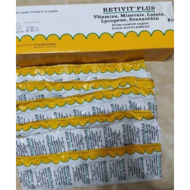 Jual Retivit Plus (Lembaran) | Shopee Indonesia
