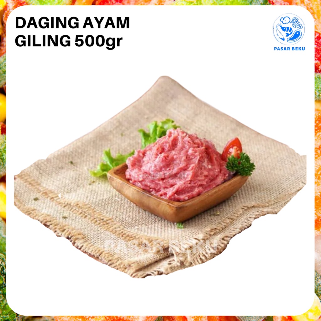 Jual Daging Ayam Giling 500gr Daging Bakso Best Meat Frozen Food Pasar ...
