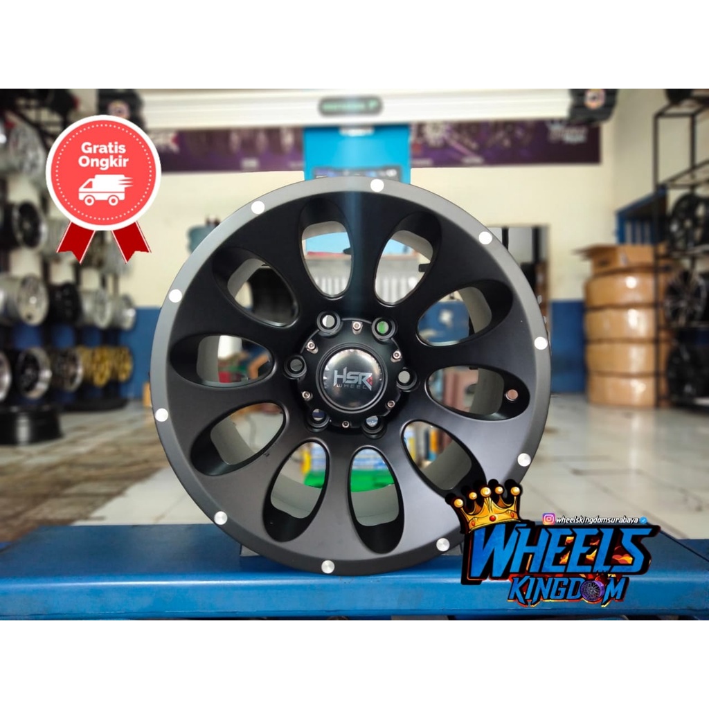 Jual Velg 4X4 Mobil Ring 16 HSR LEMBAR - Pelek Off-road Mobil Fortuner ...