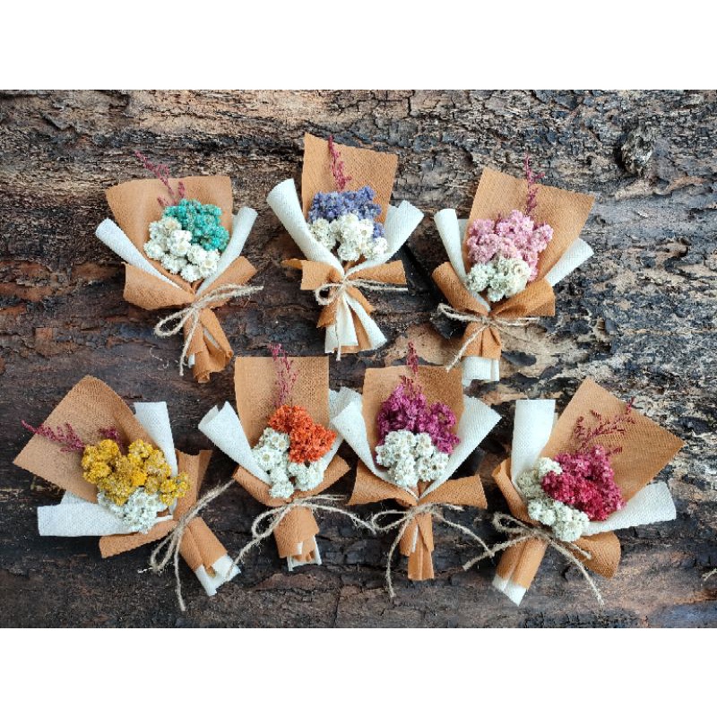 Jual (Ready Stok )buket bunga edelweiss buket hampers buket mini, buket ...