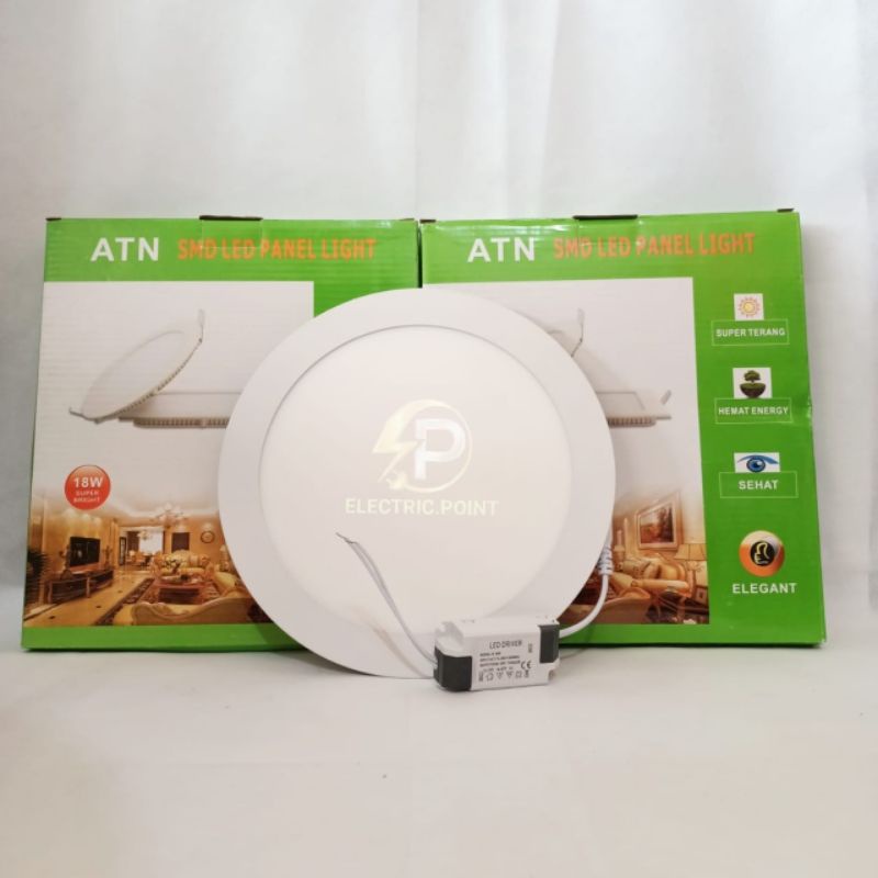 Jual Downlight Panel LED 18 WATT Bulat /Downlight LED INBOW / Lampu ...