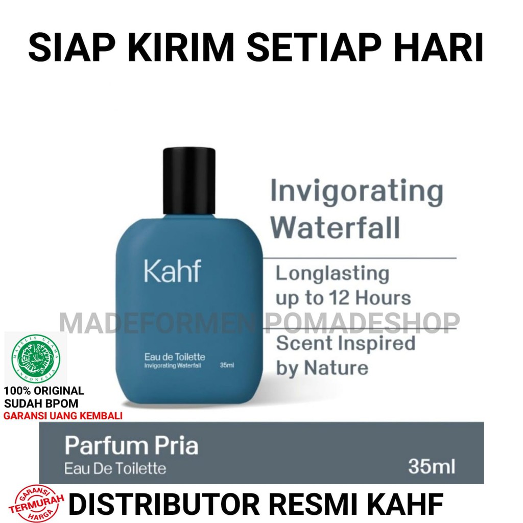 Jual KAHF INVIGORATING WATERFALL EAU DE TOILETTE 35 ml PARFUM KAHF ...