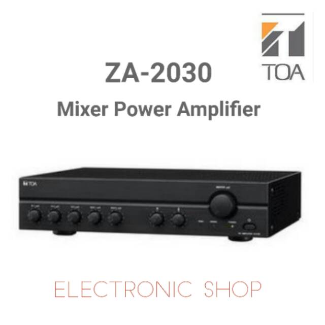 Jual Mixer Power Amplifier TOA ZA - 2030 Original | Shopee Indonesia