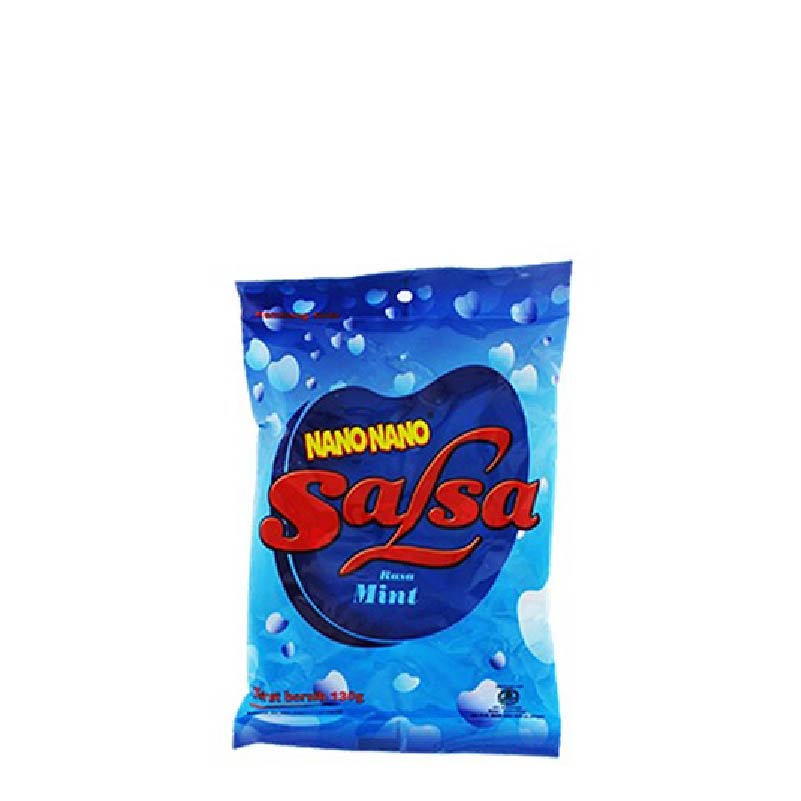Jual Nano-Nano Salsa Permen Kulit Jeruk Rasa Mint 130 gr | Shopee Indonesia