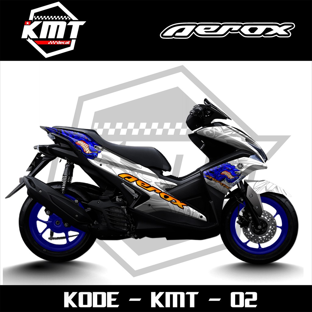 Jual TERBARU Decal Aerox 155 Fullbody Dekal Stiker Sticker Aerox Desain ...