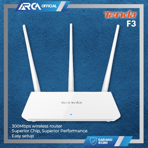 Jual Tenda F3 Wireless Router/ Access Point/ Extender Wifi Easy Setup ...